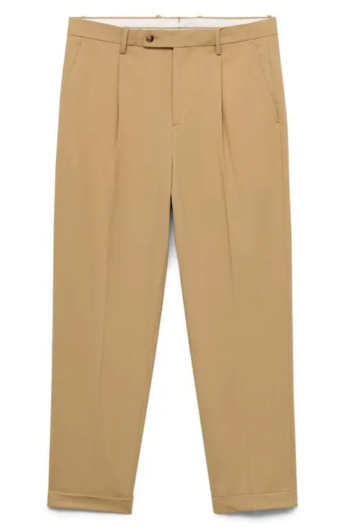 Mango Suit Pants - Beige