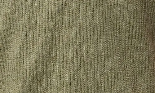 Mango Ribbed Polo Sweater - Dark Green
