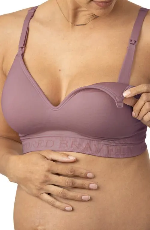 KINDRED BRAVELY Sublime Contour Maternity & Nursing Bra-sizing Available From B-d Cup - Twilight