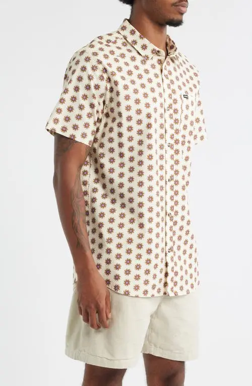 Rip Curl Fun Times Short Sleeve Button-up Shirt - Bone