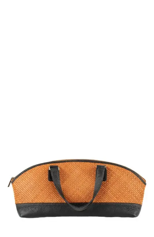 DEUX MAINS East-west Satchel