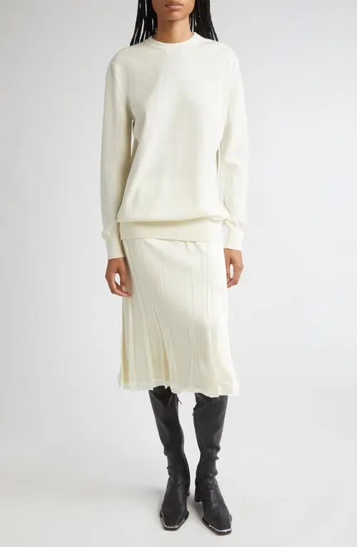 JIL SANDER Superfine Merino Wool Sweater