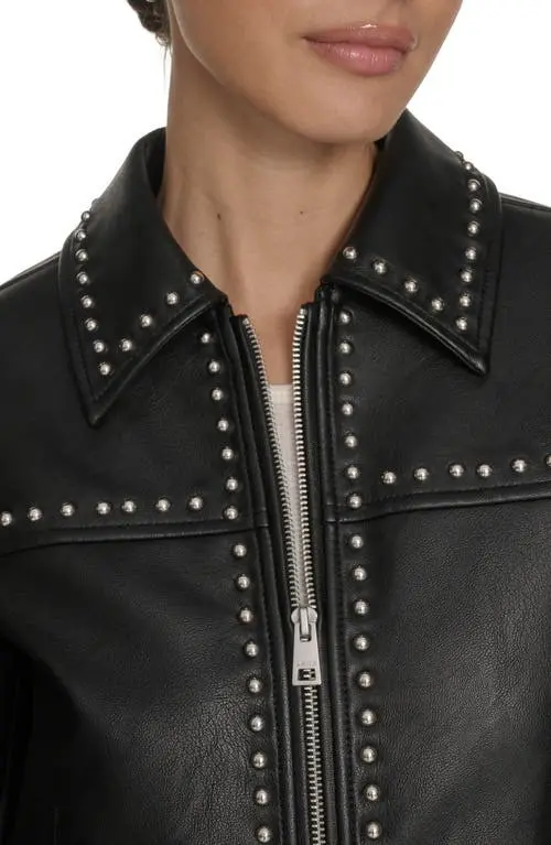 LEVI'S Studded Faux Leather Jacket