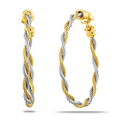 CHARRIOL Love Twist Hoop Earrings - Bicolor