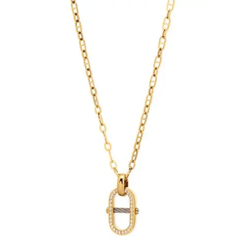 CHARRIOL St. Tropez Mariner Chain Pendant Necklace - Yellow Gold Pvd