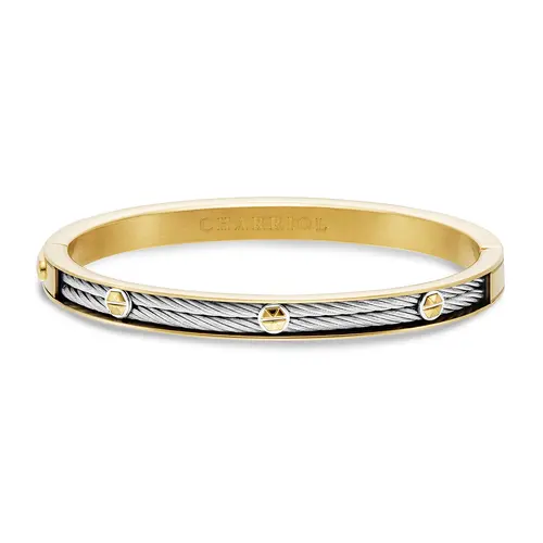CHARRIOL Forever Eternity Bangle - Yellow Gold Pvd