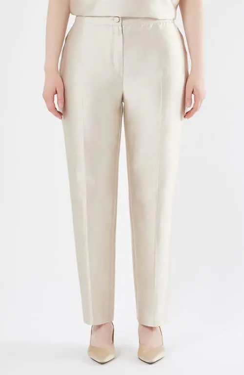Marina Rinaldi Adito Silk & Cotton Pants