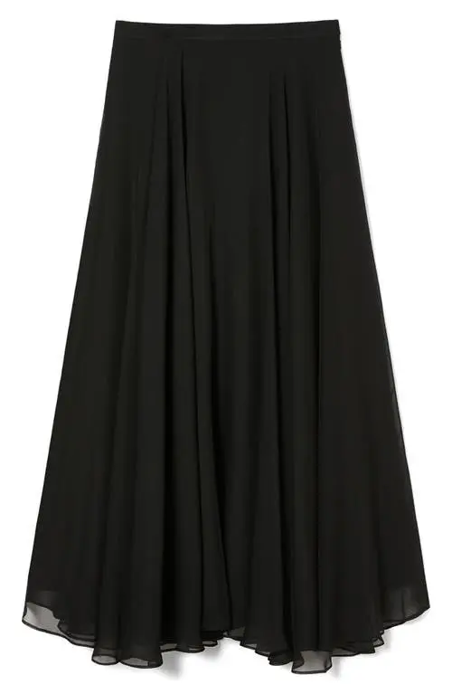 Marina Rinaldi Fontana Chiffon Maxi Skirt
