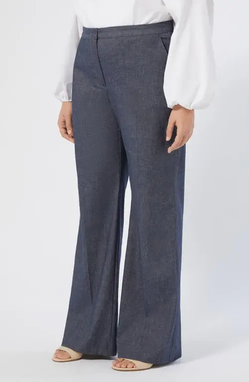 Marina Rinaldi Brigitta Cotton-blend Pants