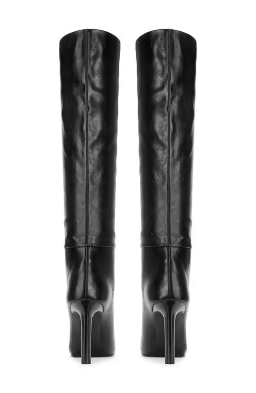 Femme La The Soho Pointed Toe Knee High Boots