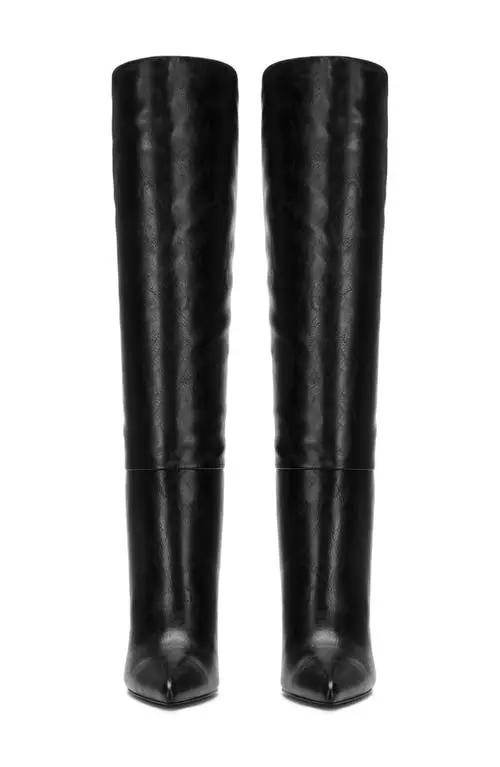 Femme La The Soho Pointed Toe Knee High Boots