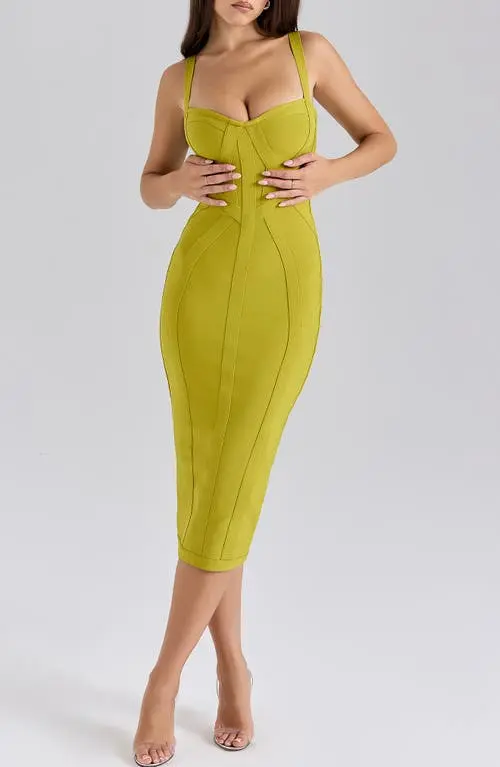 House Of Cb The Era Bandage Dress