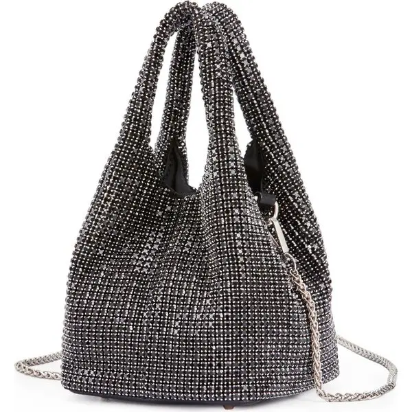 LADY COUTURE Slouchy Shoulder Handbag - Black