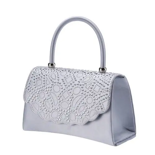 LADY COUTURE Evening Handbag - Silver