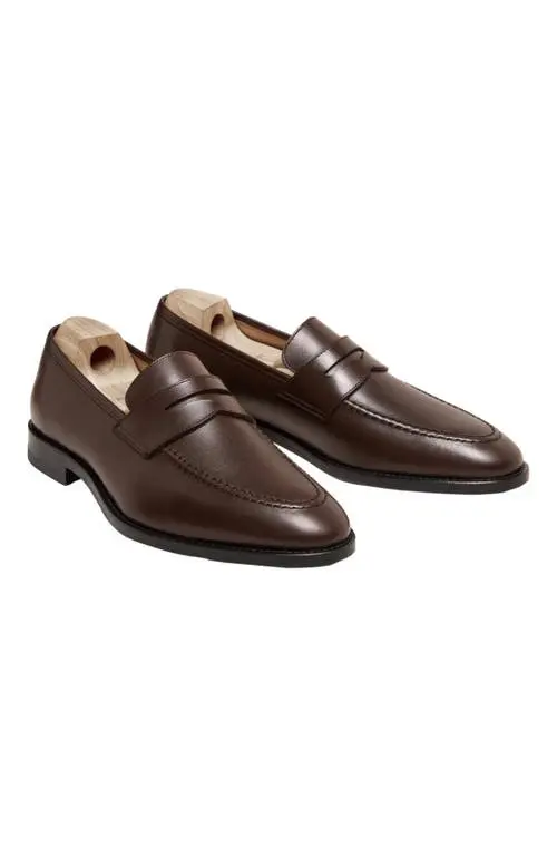 MYRQVIST Smögen Ii Penny Loafers - Brown