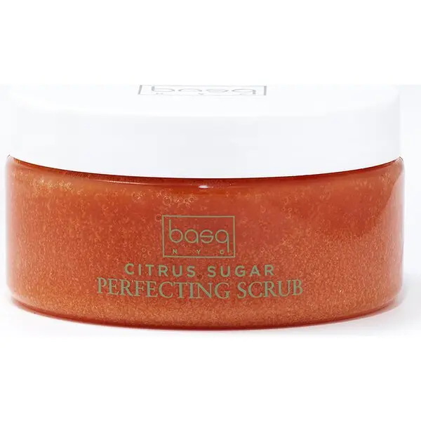 BASQ NYC Citrus Sugar Skin Perfecting Scrub - Orange