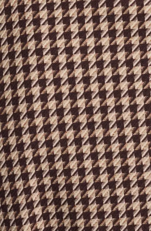 Anne Klein Houndstooth Belted Blazer