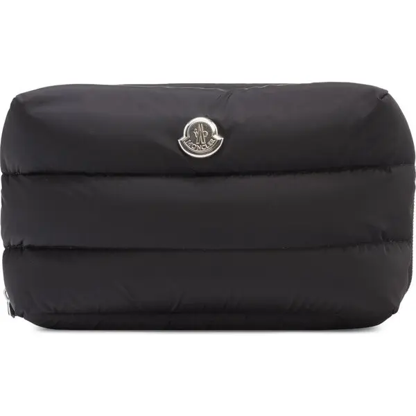 Moncler Caradoc Quilted Nylon Cosmetics Case - Black