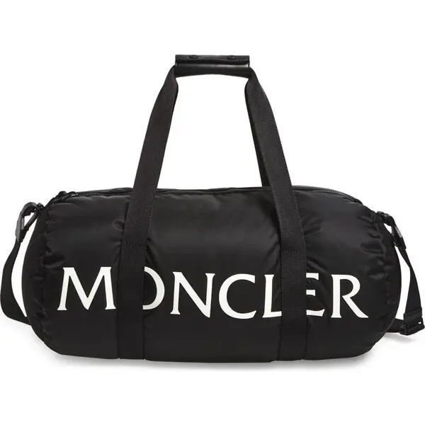 Moncler Duddle Nylon Duffle Bag - Black
