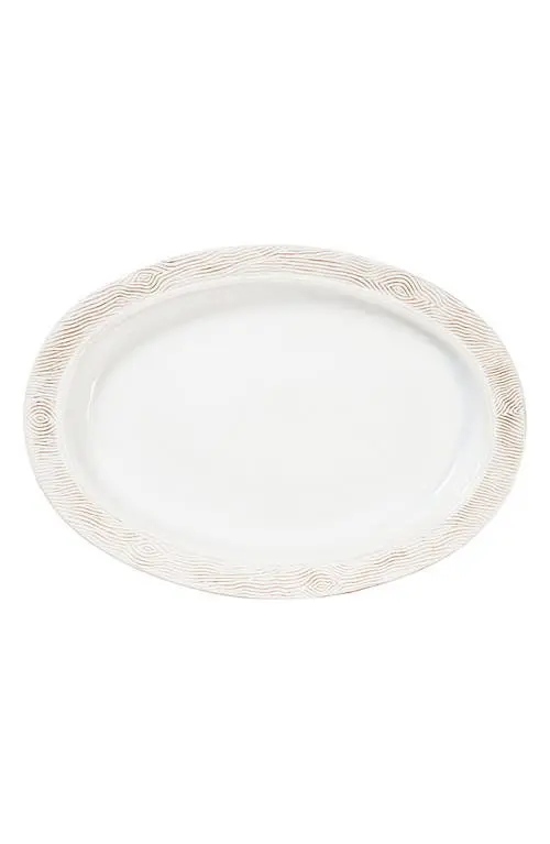 JULISKA Blenheim Oak Platter - Whitewash