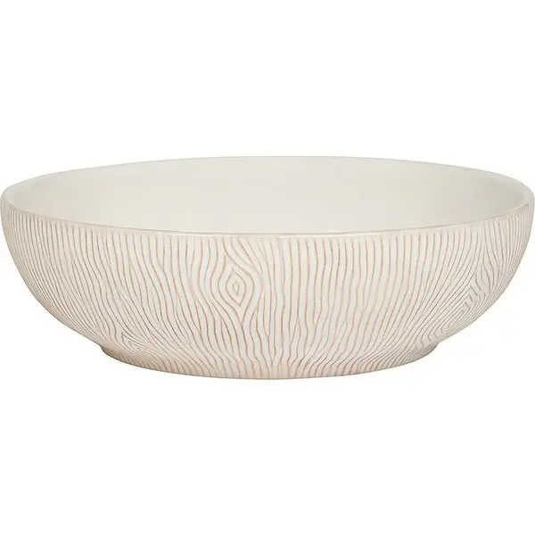 JULISKA Blenheim Oak Coupe Bowl - Whitewash