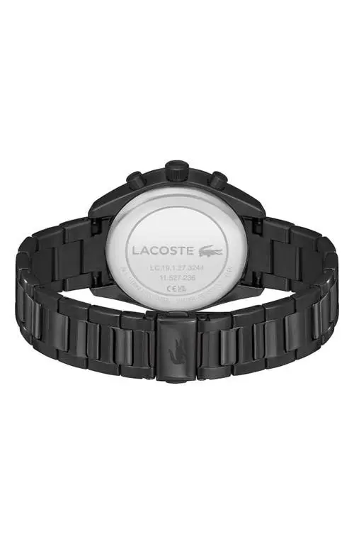 Lacoste Boston Chronograph Bracelet Watch - Black