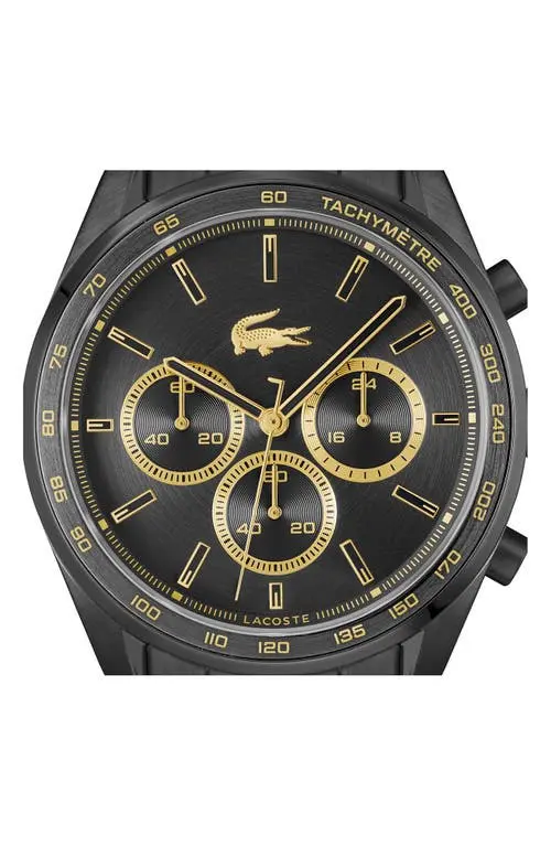 Lacoste Boston Chronograph Bracelet Watch - Black