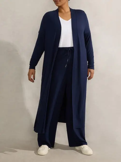 LIVE UNLIMITED Lightweight Supersoft Maxi Cardigan