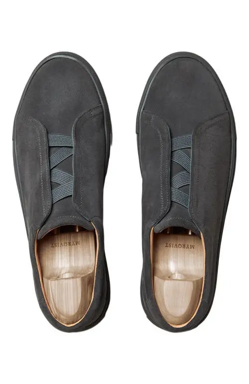 MYRQVIST Alnö Elastic Sneakers - Dark Grey