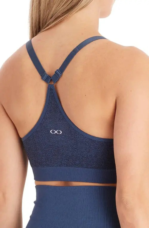 MODERN ETERNITY Bella Active Maternity Nursing Bra - Navy Jacquard
