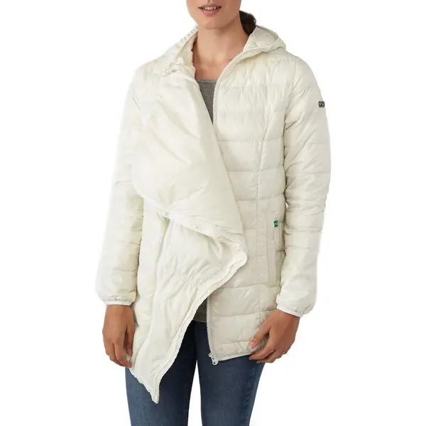 MODERN ETERNITY 3-in-1 Down Maternity/nursing Puffer Jacket - Egg Shell