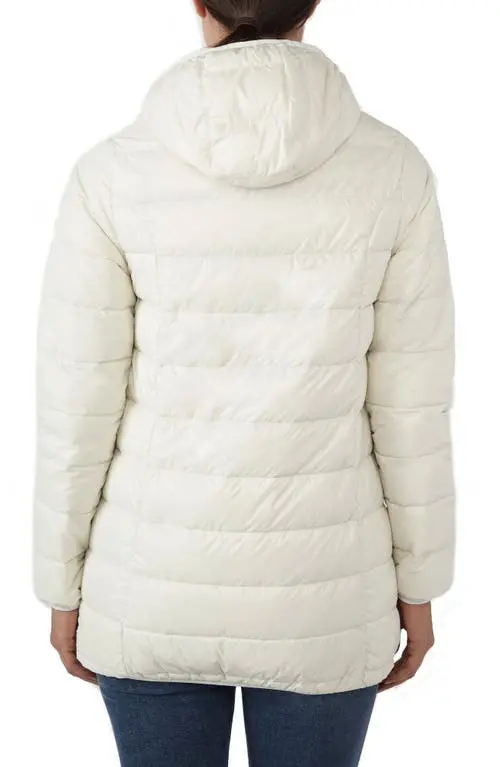 MODERN ETERNITY 3-in-1 Down Maternity/nursing Puffer Jacket - Egg Shell