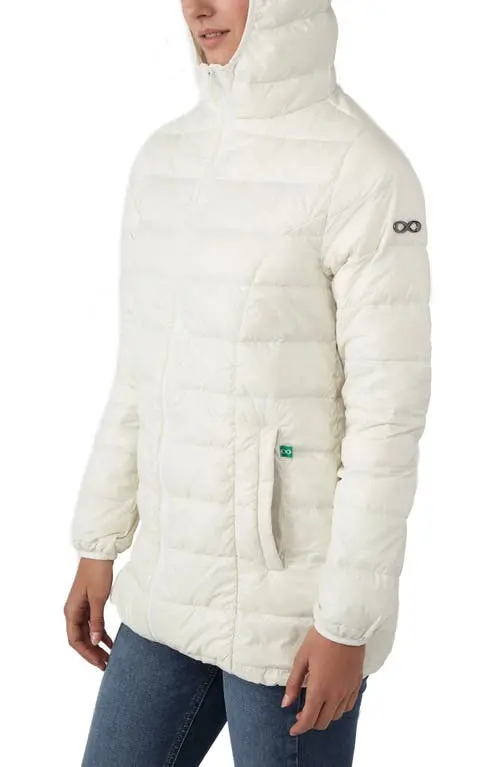 MODERN ETERNITY 3-in-1 Down Maternity/nursing Puffer Jacket - Egg Shell