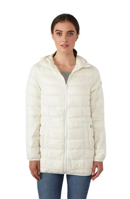 MODERN ETERNITY 3-in-1 Down Maternity/nursing Puffer Jacket - Egg Shell