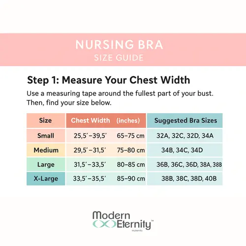 MODERN ETERNITY Chelsea Nursing Bra Racer Back - Black