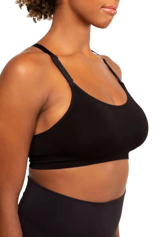 MODERN ETERNITY Chelsea Nursing Bra Racer Back - Black