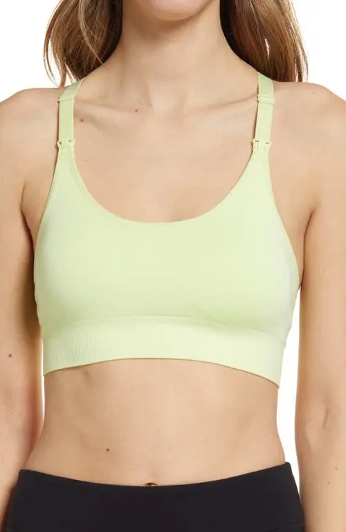 MODERN ETERNITY Chelsea Nursing Bra Racer Back - Shadow Lime