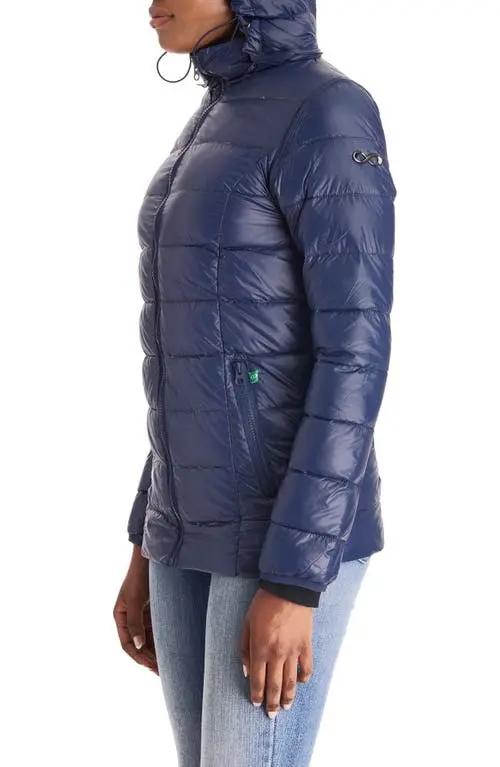 MODERN ETERNITY Lightweight Puffer Convertible 3-in-1 Jacket - Navy