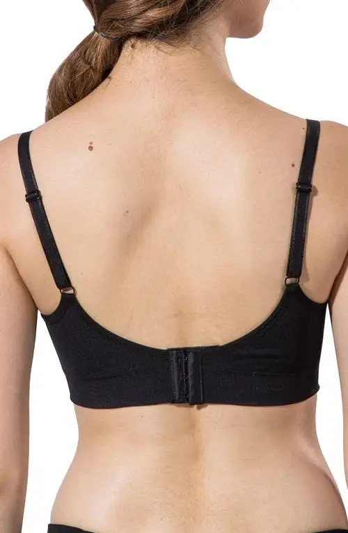 MODERN ETERNITY Jade Seamless Nursing Bra - Black