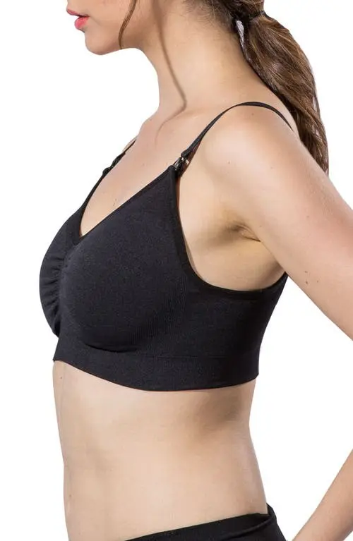 MODERN ETERNITY Jade Seamless Nursing Bra - Black