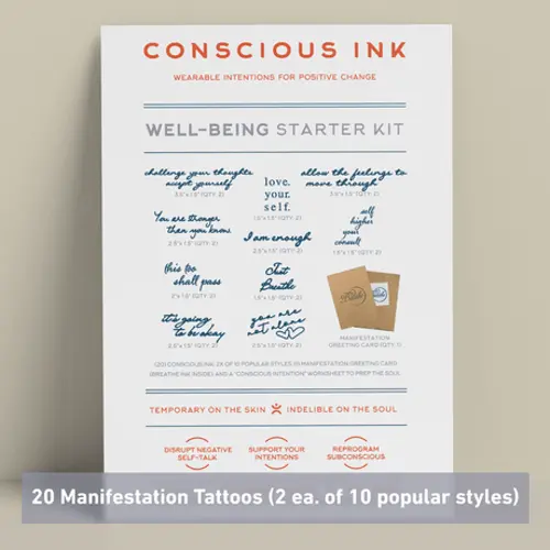 CONSCIOUS INK Well Being Starter Kit