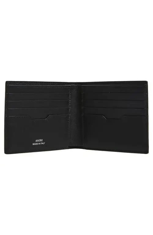 Amiri Ma Quad Coated Canvas Bifold Wallet
