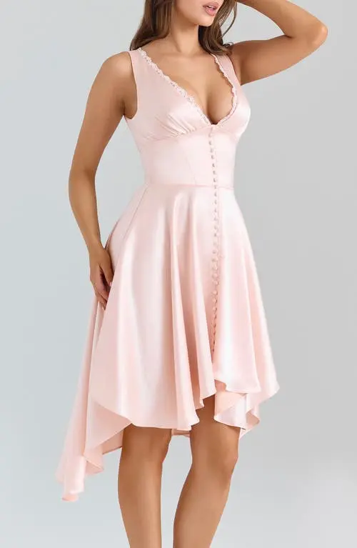 House Of Cb Ysabella Handkerchief Hem Dress