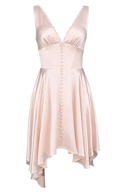 House Of Cb Ysabella Handkerchief Hem Dress