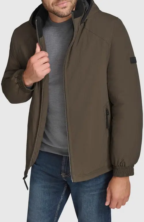 Andrew Marc Gatton Hooded Nylon Jacket