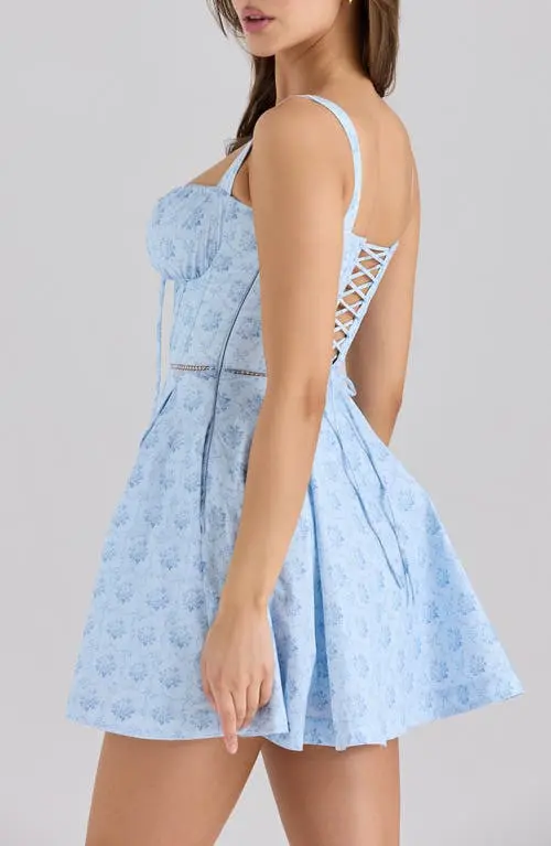 House Of Cb Calia Floral Print Mini Dress