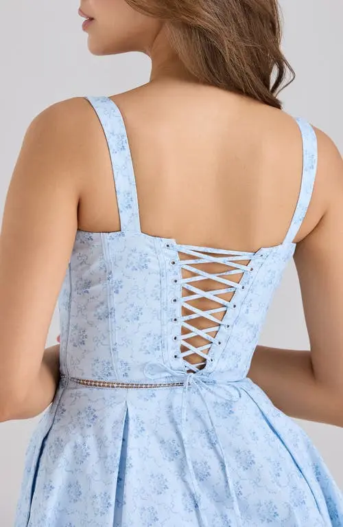 House Of Cb Calia Floral Print Mini Dress