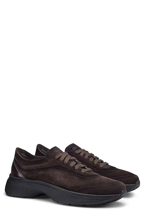Santoni Bounce Sneaker - Dark Brown