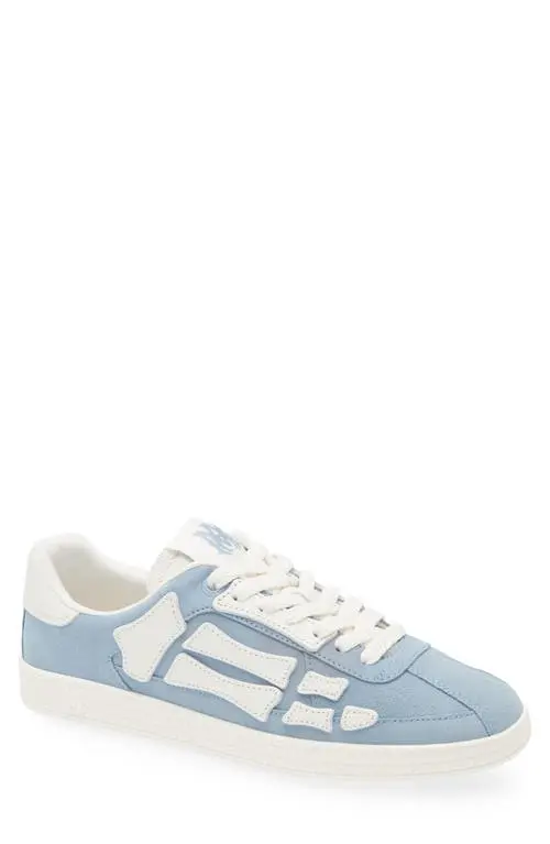 Amiri Pacific Bones Suede Sneakers - Ashley Blue