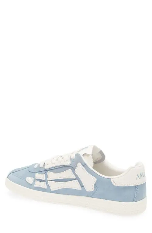 Amiri Pacific Bones Suede Sneakers - Ashley Blue